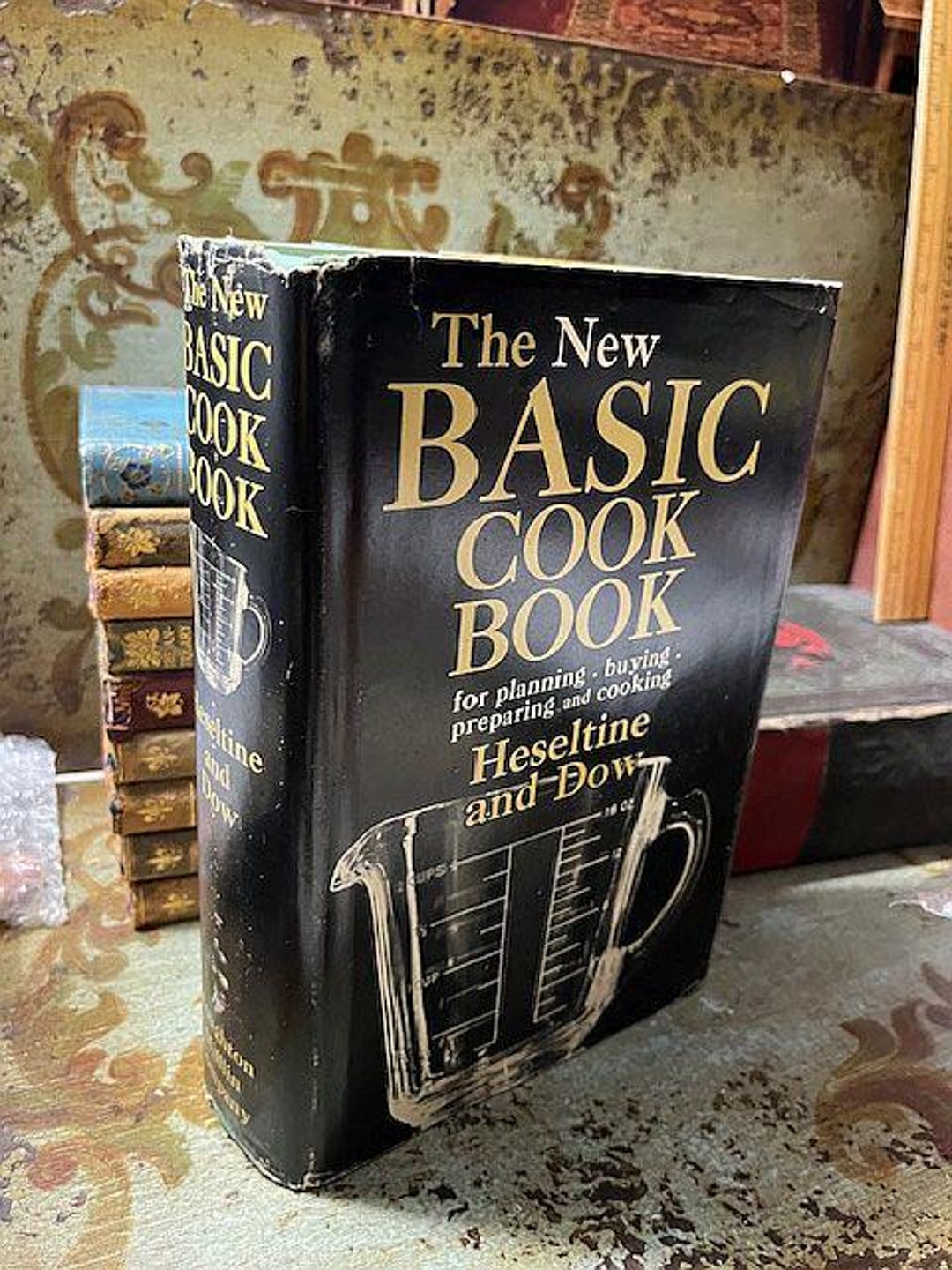Vintage 1961 the New BASIC Cook Book HB W/dj by Heseltine and Dow ...