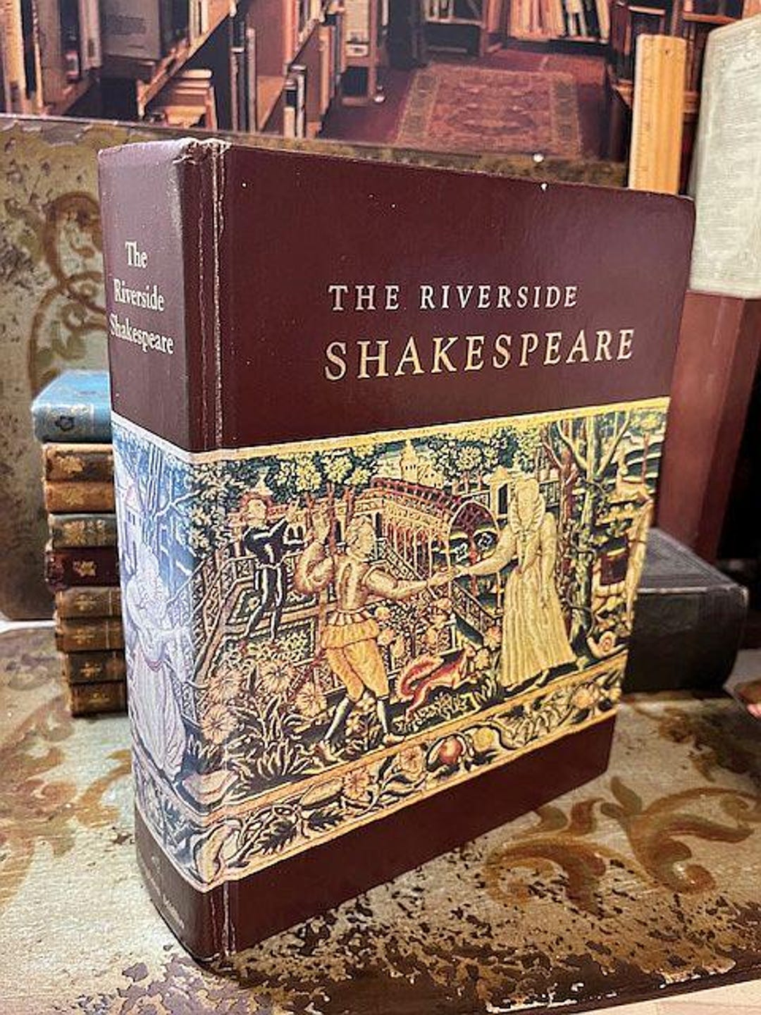 Vintage 1974 the Riverside Shakespeare Large Thick Hb Book Comedies ...