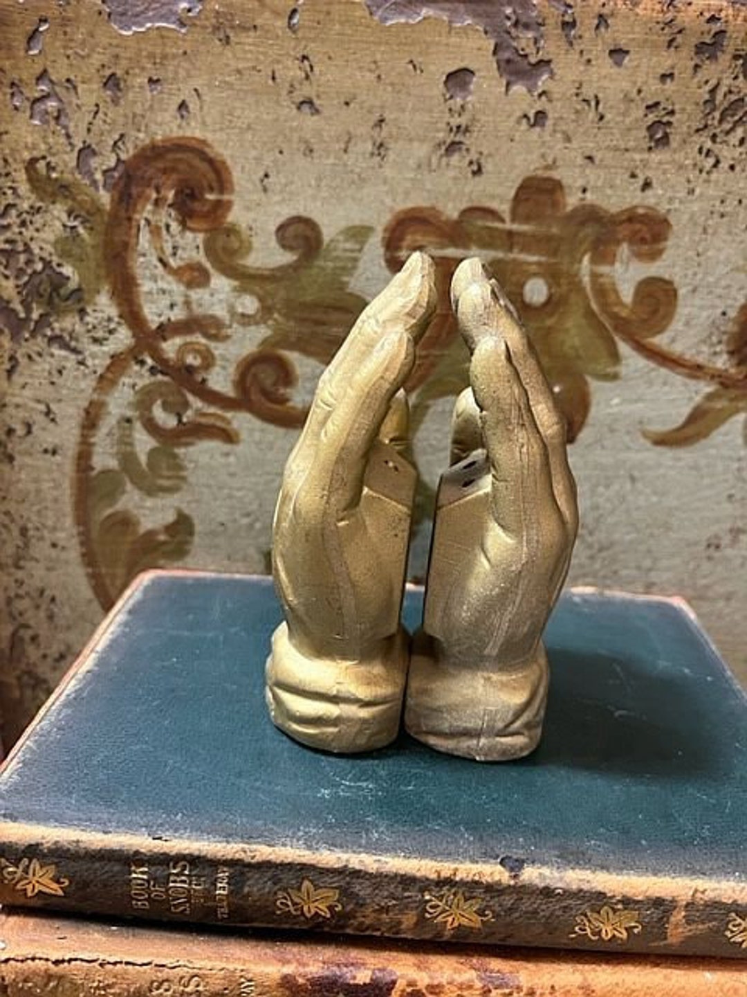 Praying Hands Ceramic Vintage Salt & and Pepper Shakers Japan - Etsy
