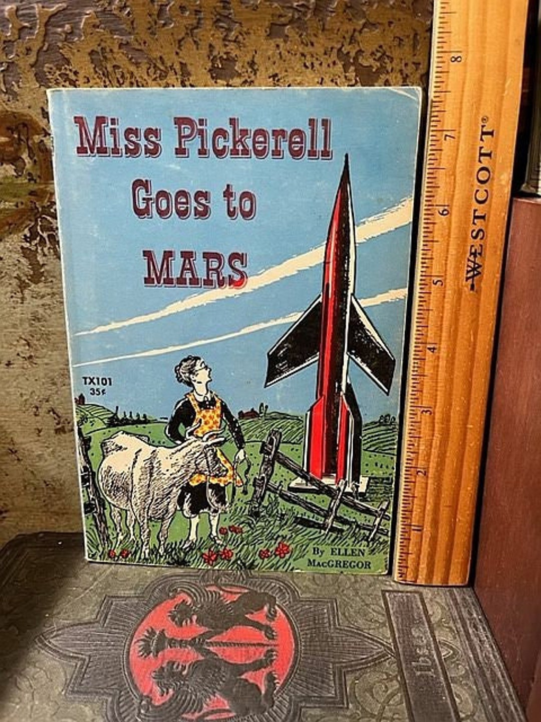 Miss Pickerell Goes to MARS 1965 VINTAGE Pb Book Scholastic TX 101 ...