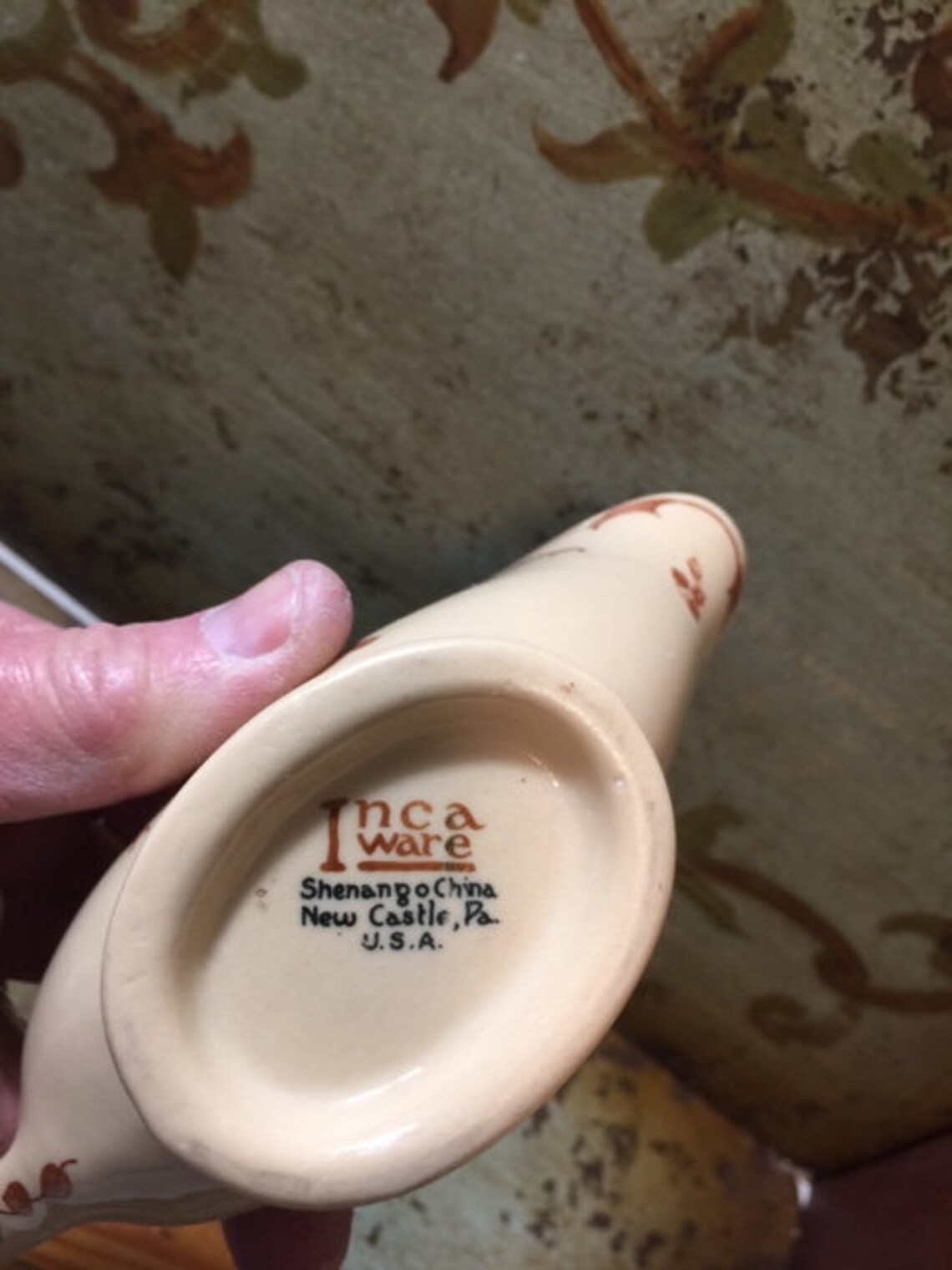 Vintage Inca Ware Gravy Boat Diner China Shenango Beige | Etsy