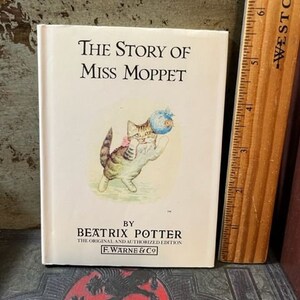 1985 the Story of Miss Moppet by Beatrix Potter Vintage HB Book With ...