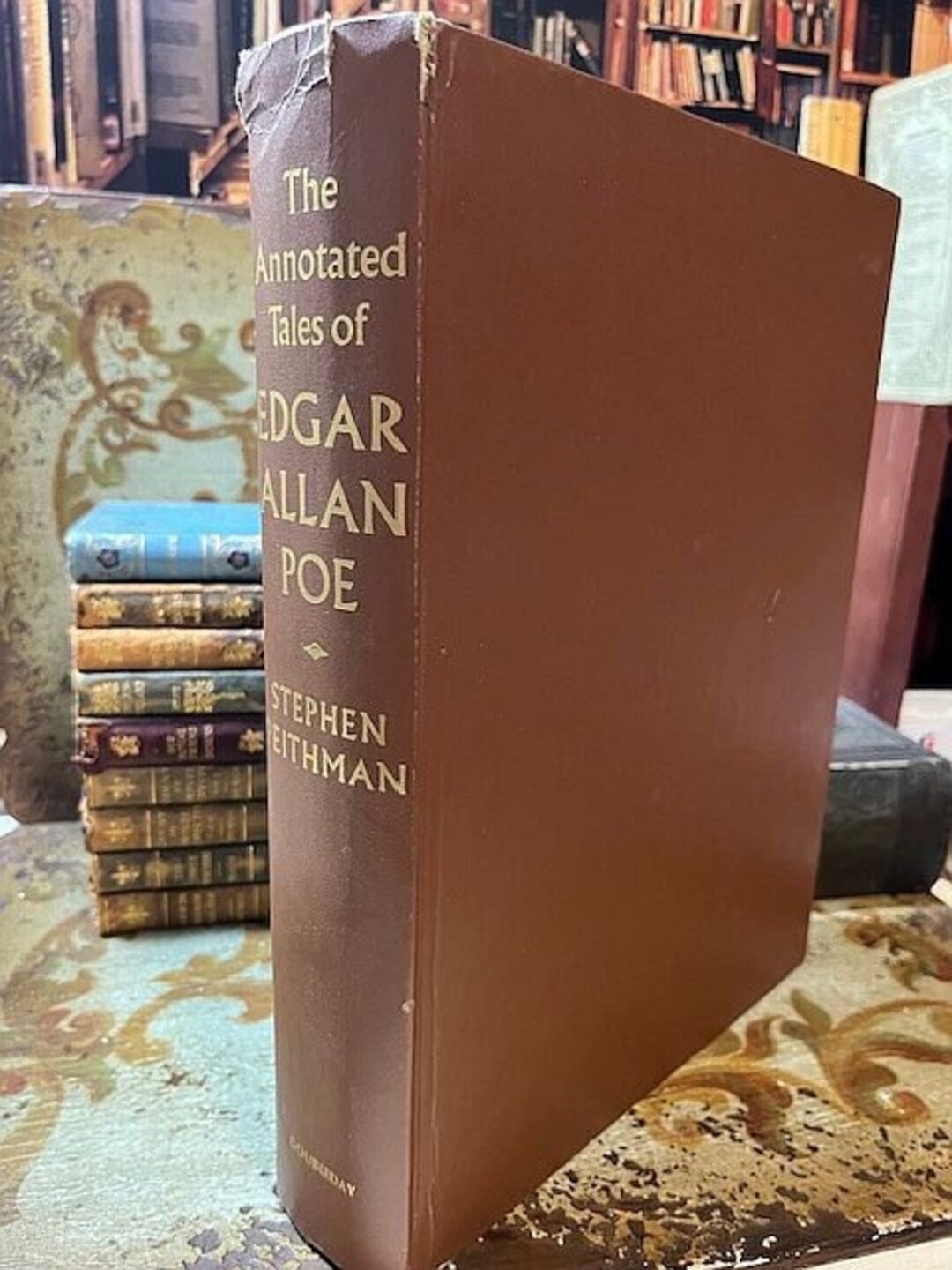 1981 the Annotated Tales of Edgar Allan Poe Large Hb Book W/dj ...