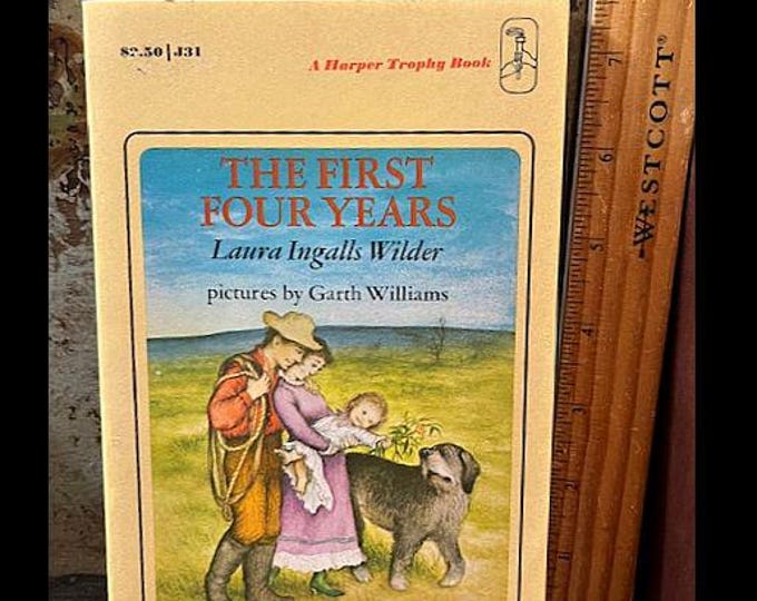 1971 the First Four Years PB Book by Laura Ingalls Wilder Little House ...