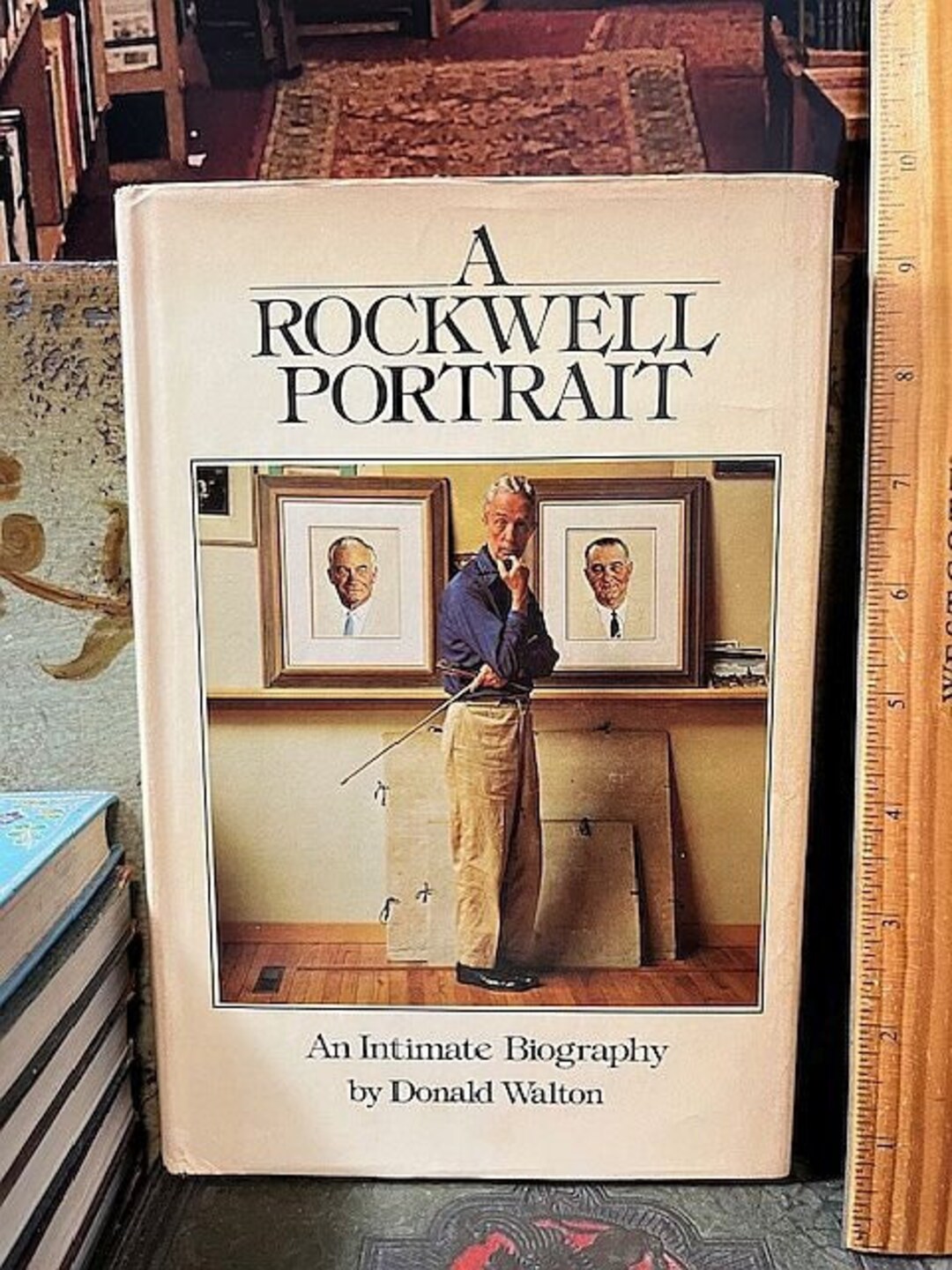 1978 A Rockwell Portrait Vintage Norman ROCKWELL an Intimate Biography ...
