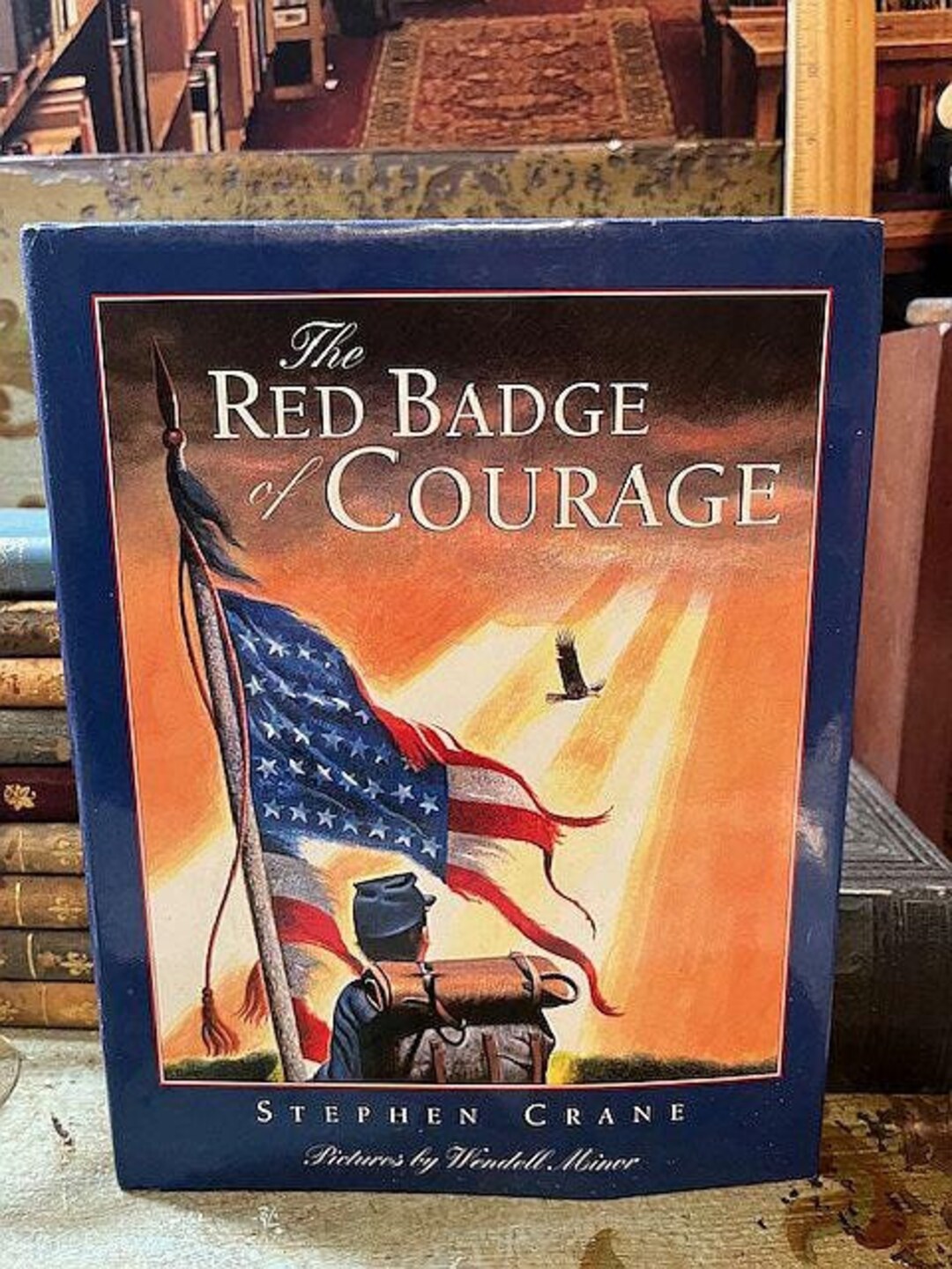 FIRST EDITION 2002 the Red Badge of Courage Hb W/dj Book Wendell Minor ...
