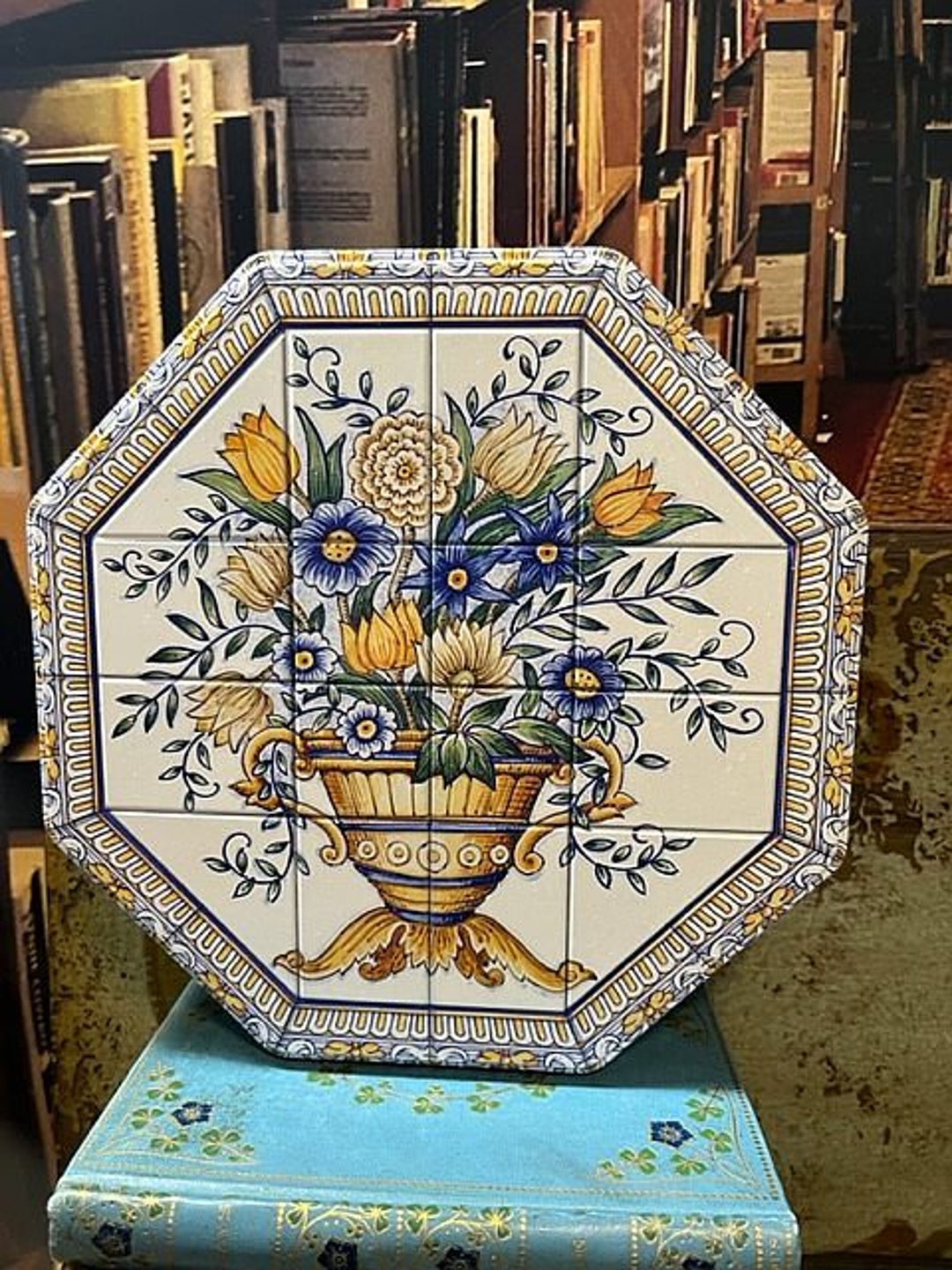 1996 Mars Milky Way Flower Vase Tiles Limited Edition Vintage Metal Tin ...