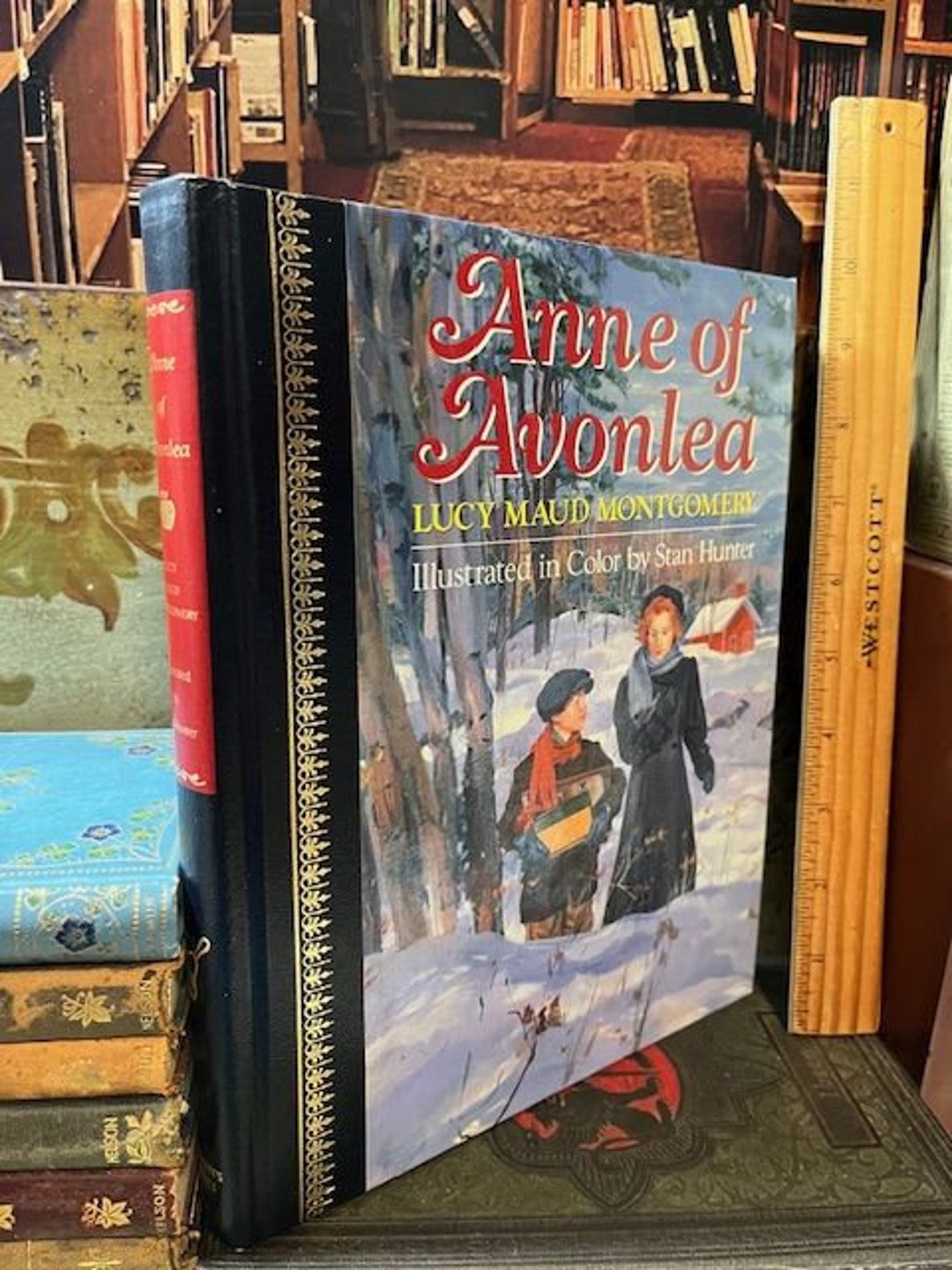 1992 Vintage ANNE of AVONLEA HB Book Author Lucy Maud Montgomery ...