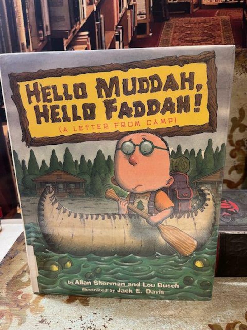 2004 Hello Muddah Hello Faddah ! Large Hb Book Allan Sherman Lou Busch ...