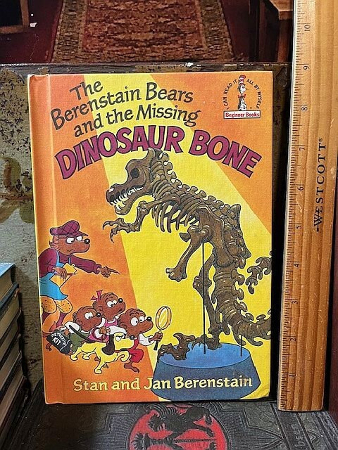 1980 the Berenstain Bears and the Missing Dinosaur Bone HB Book Bear - Etsy