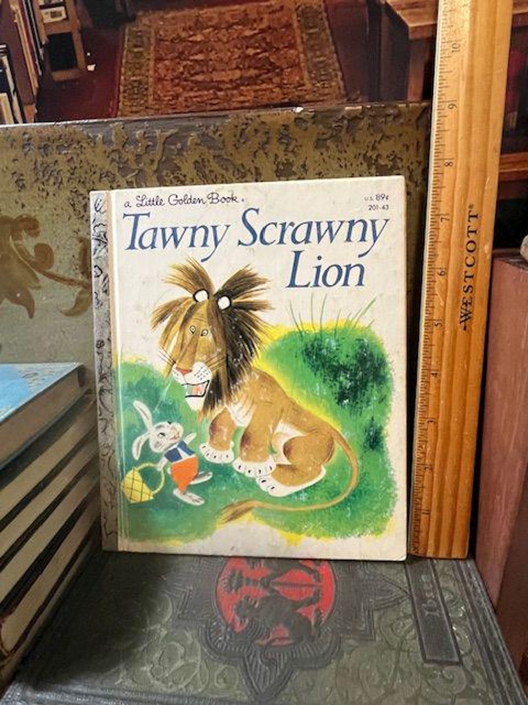 1982 Vintage Tawny Scrawny Lion A Little Golden Book Children's Illustrated Book - Etsy