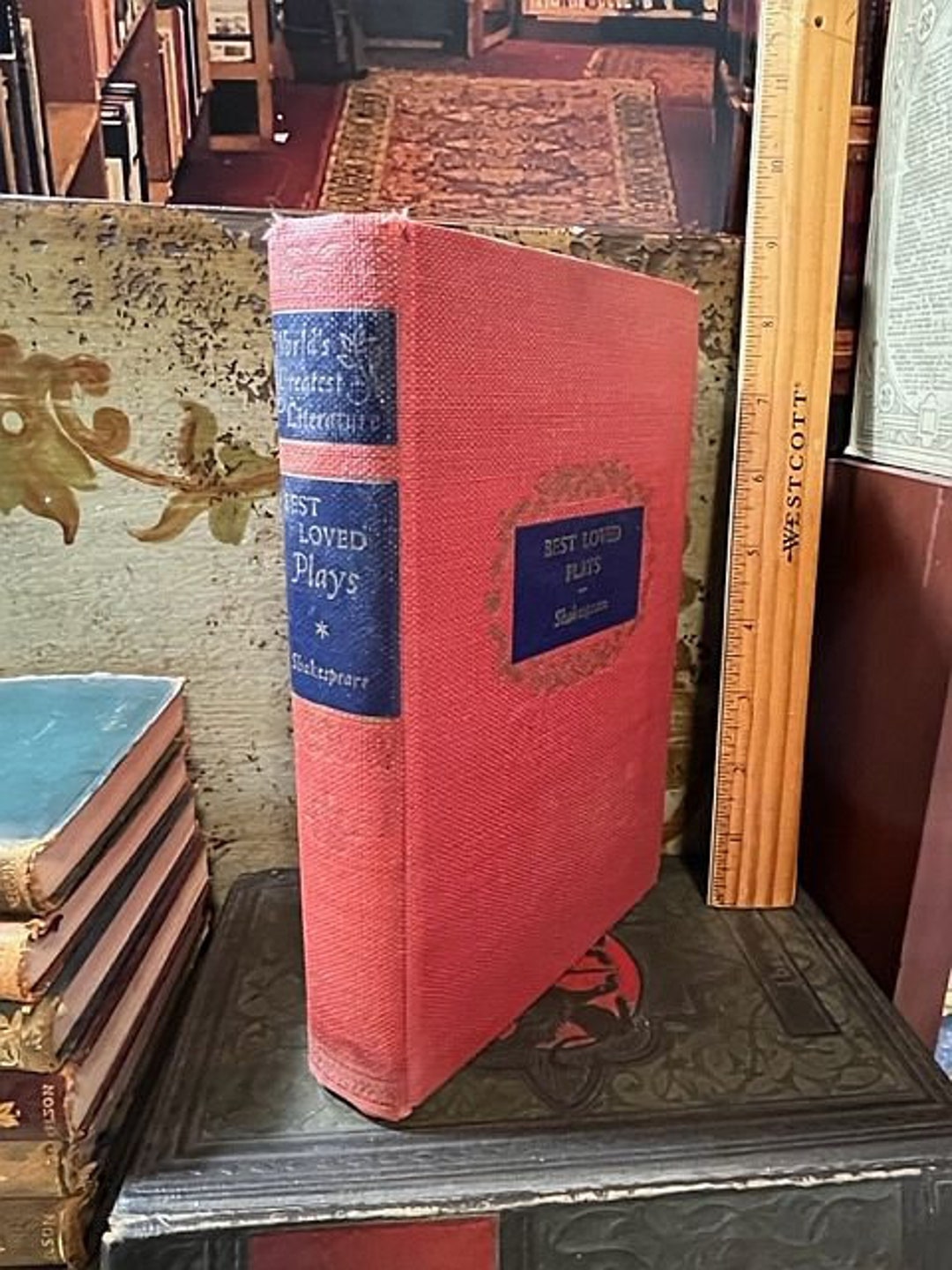 1949 Shakespeare Best Loved Plays Red HB Book Fountain Press Classic - Etsy