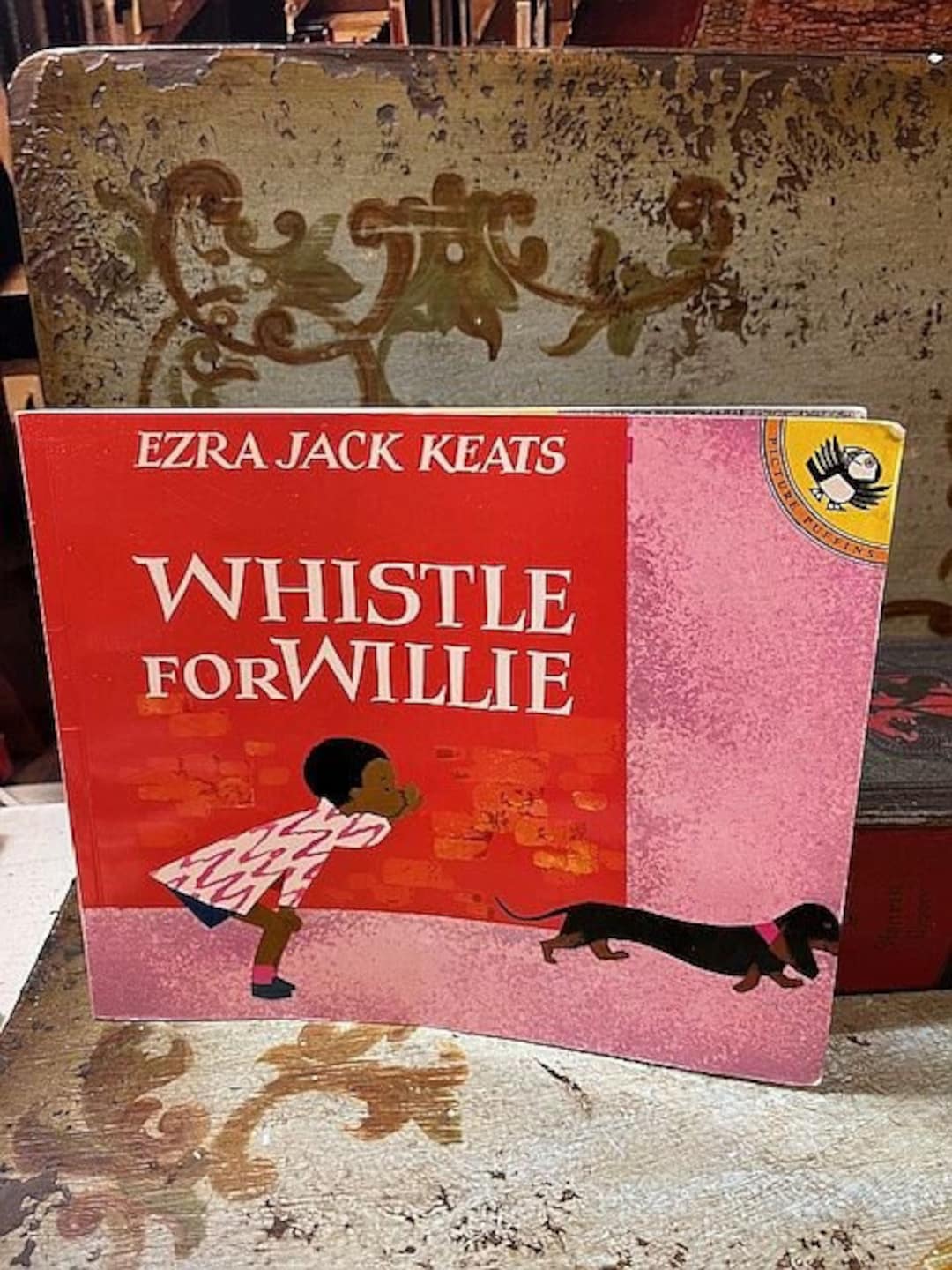 Vintage Copyright 1977 Whistle for Willie Childrens Book Paperback Ezra ...