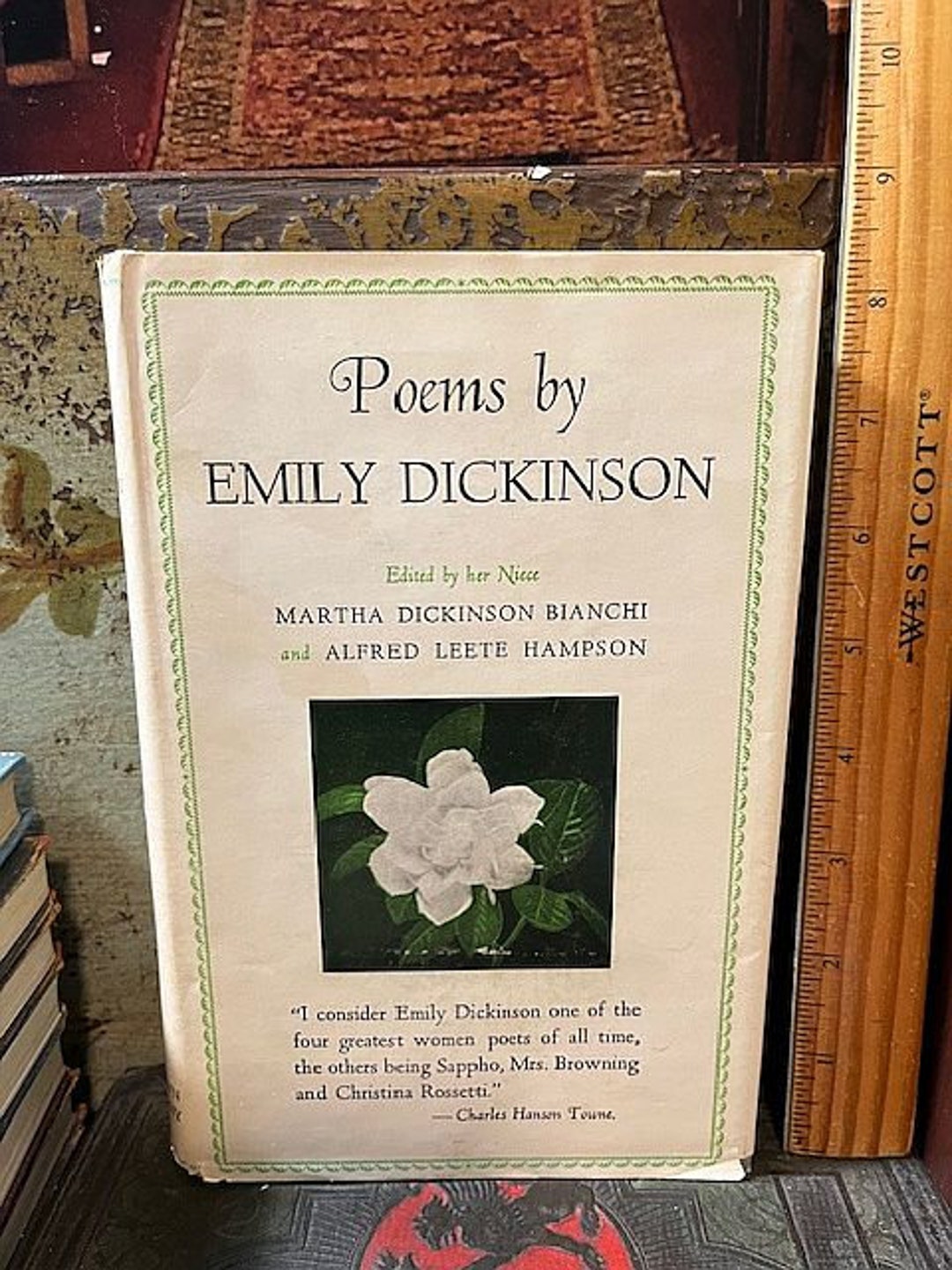 1957 Poems by Emily Dickinson Hb W/dj Book Little Brown and Company ...