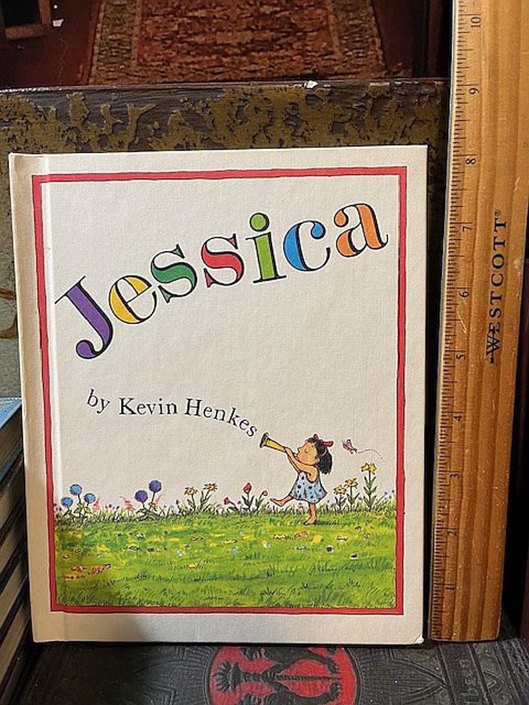 1989 Jessica by Kevin Henkes Vintage Hb Book for Children - Etsy
