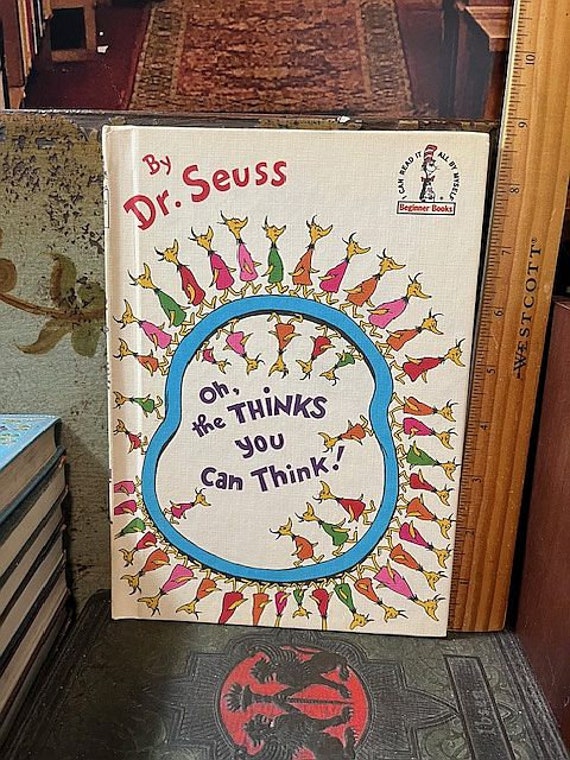 Oh The Thinks You Can Think Vintage 1975 Dr. Seuss Oh, The Thinks You