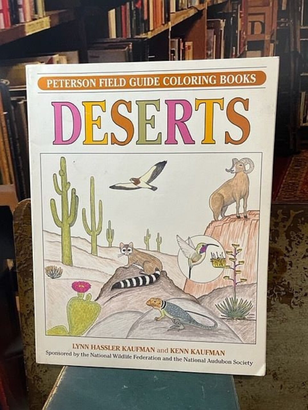 1993 Deserts Peterson Field Guide Coloring Book Pb Desert National ...