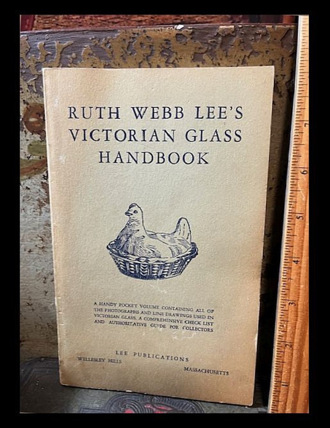 1946 Ruth Webb Lee's Victorian Glass Handbook Identification Guide - Etsy