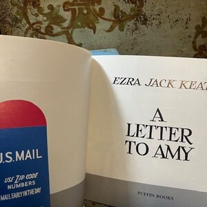 1998 A Letter to Amy Pb Book Ezra Jack Keats Picture Puffins Vintage ...