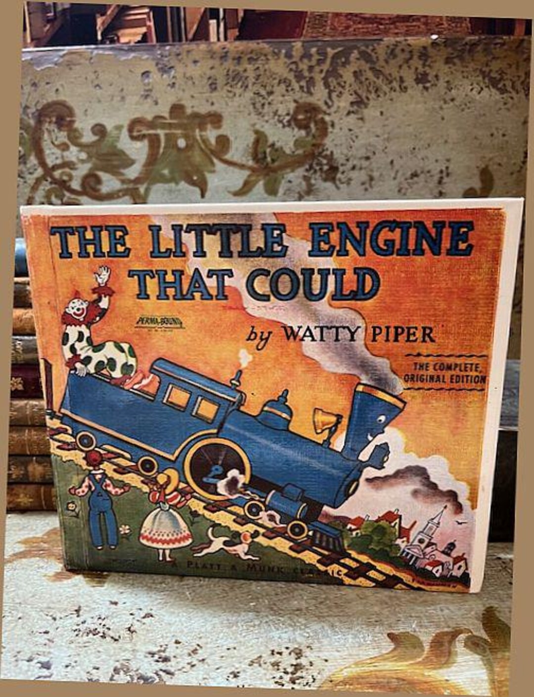 1986 Vintage the Little Engine That Could Childrens Hb Book Watty Piper ...
