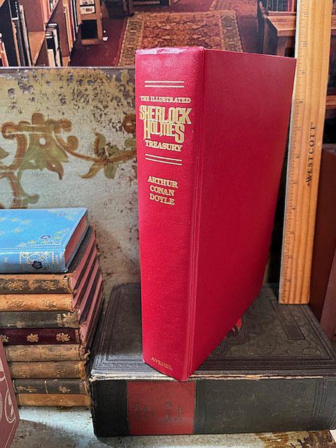 Sherlock Holmes 1976 the Illustrated Sherlock Holmes Treasury Red Hb ...