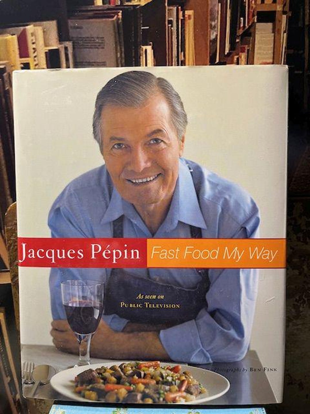 Vintage 2004 Jacques Pepin Fast Food My Way Cook Book Recipes Jacques ...