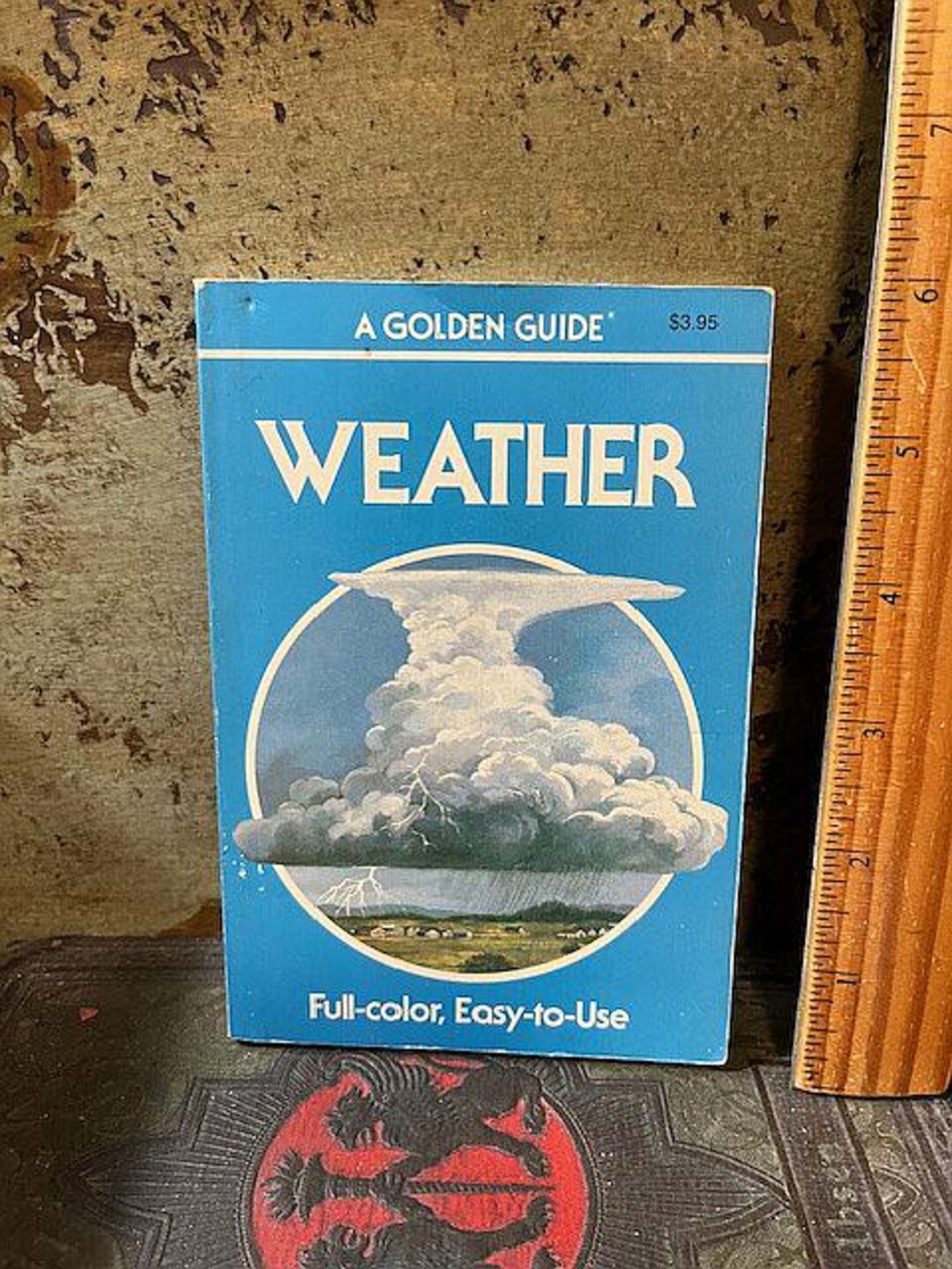 Vintage 1987 WEATHER A Golden Guide Golden Press Book PB Full Color ...