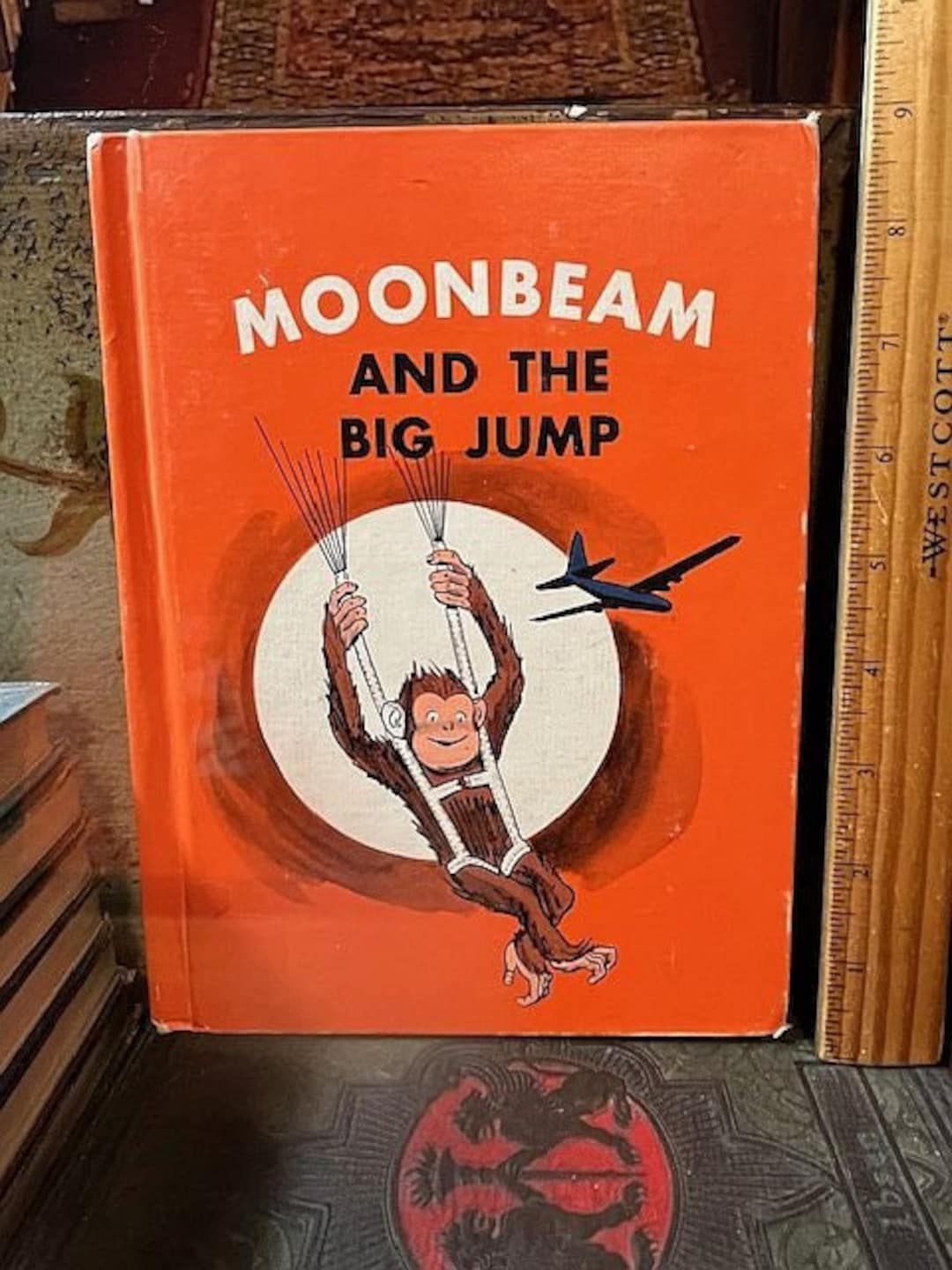 1969 Moonbeam and the Big Jump HB Book Childrens Book by Selma and Jack ...