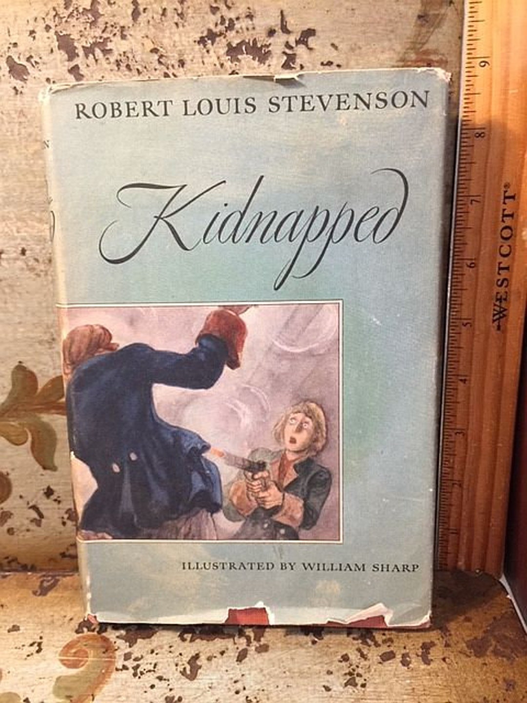 1949 KIDNAPPED by Robert Louis Stevenson Hb Book Illustrated Classic ...