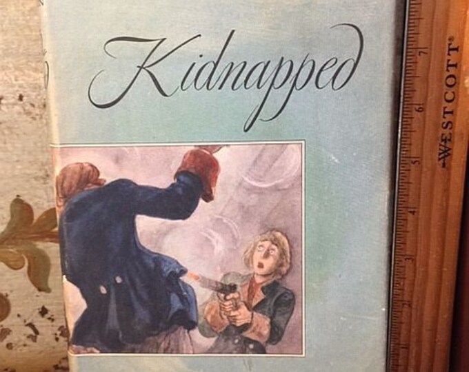 1949 KIDNAPPED by Robert Louis Stevenson Hb Book Illustrated Classic ...
