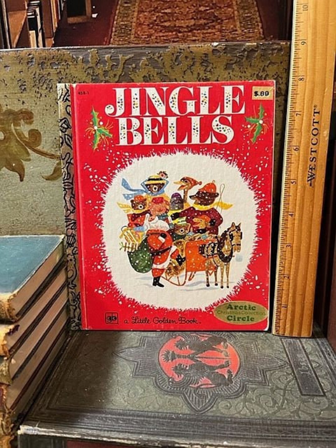 Vintage 1980 Jingle Bells Christmas Childrens Little Golden - Etsy