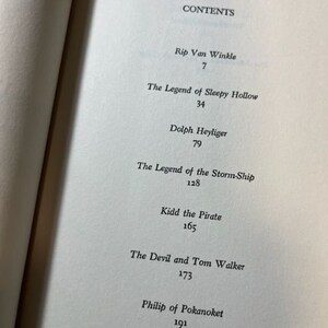 1955 Vintage Rip Van Winkle and Other Stories HB W/dj Childrens Book ...