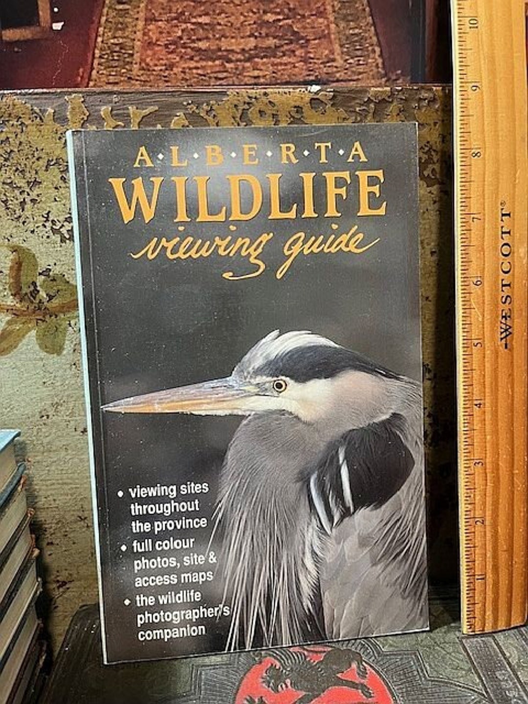 1990 Alberta Wildlife Viewing Guide Canada Canadian PB Book Observing ...