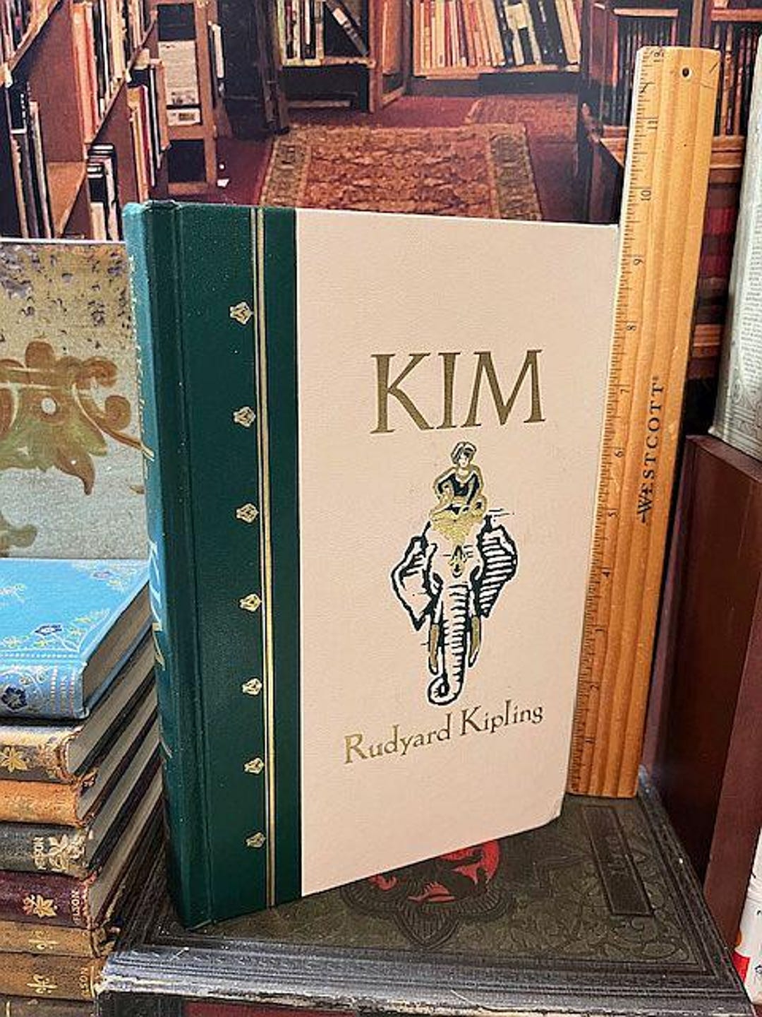 Vintage KIM Hb Book 1990 by Rudyard Kipling Readers Digest - Etsy