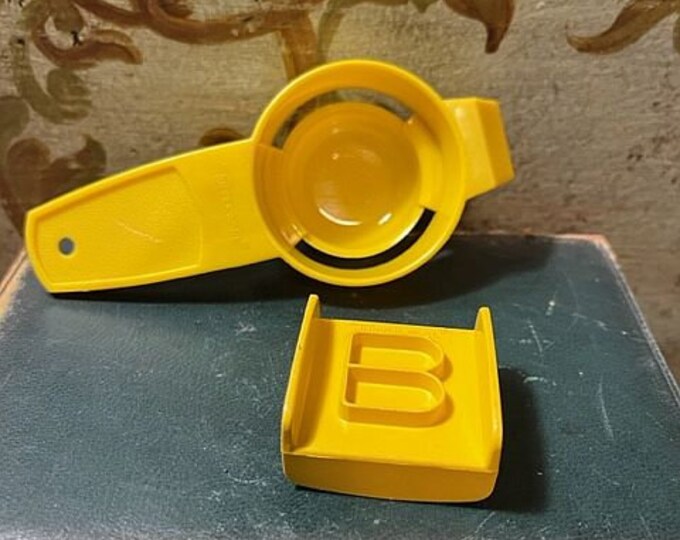Vintage Tupperware Rare Butter Measure Stamp and Egg Separator - Etsy