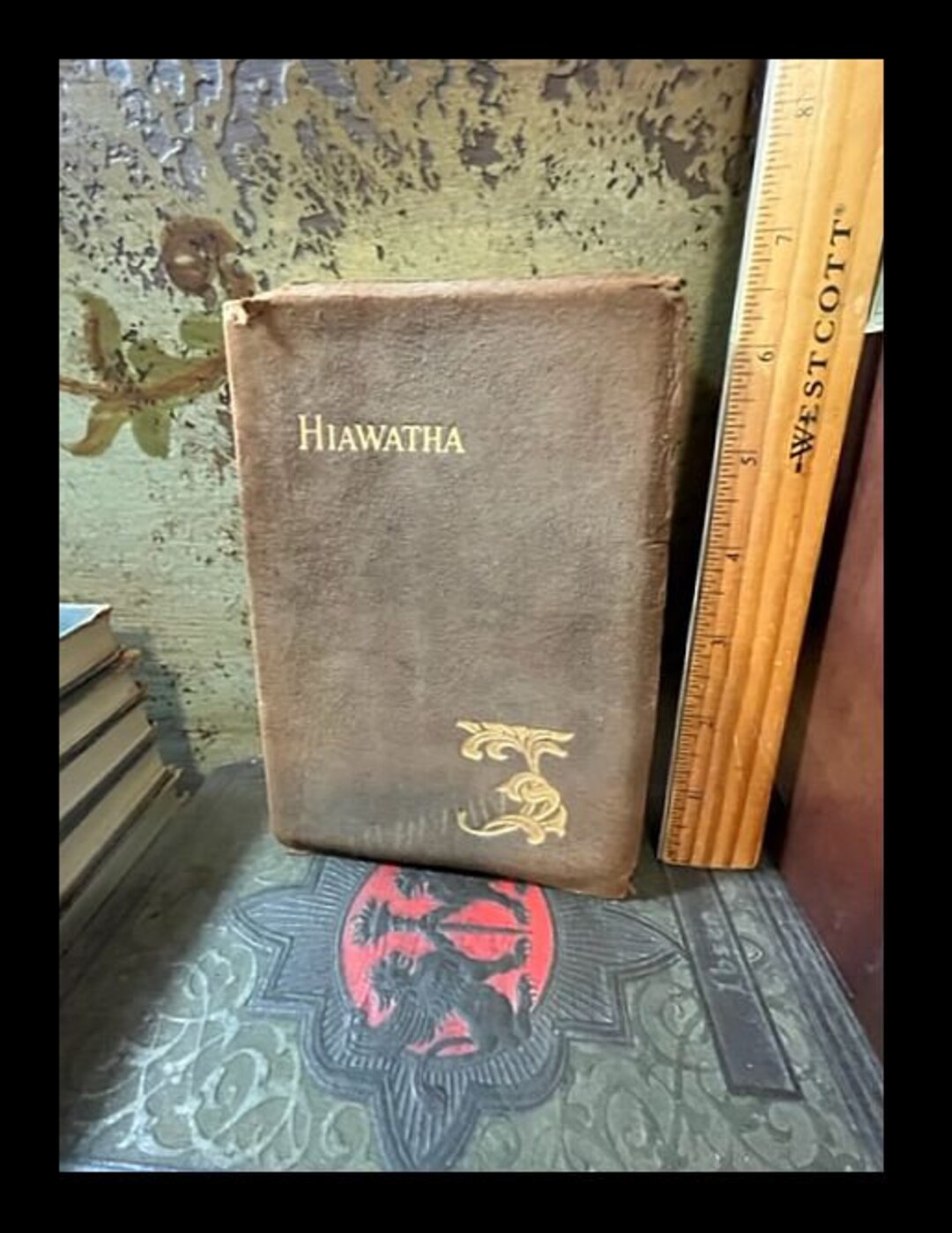 1898 the Song of Hiawatha Leather Minnehaha Edition With Illustrations ...