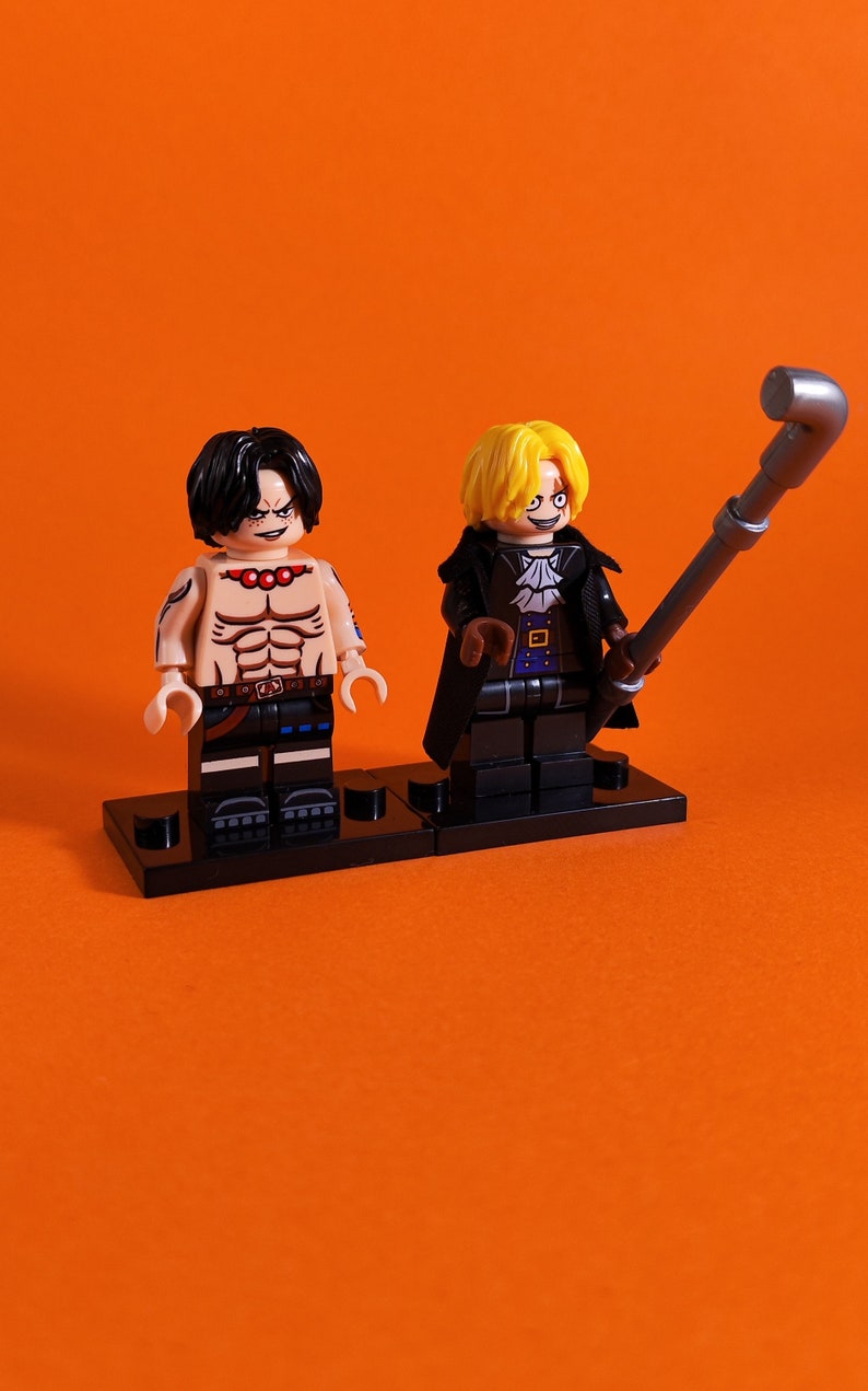 Lot of 15 Lego Compatible One Piece Minifigures Custom Art Building ...