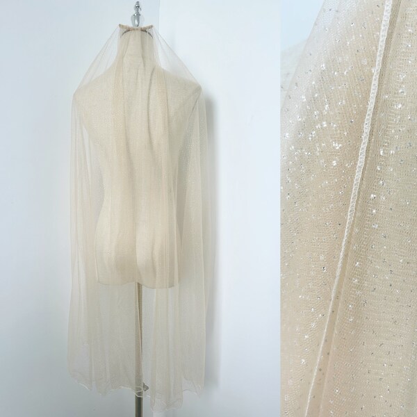 Champagne Veil - Etsy