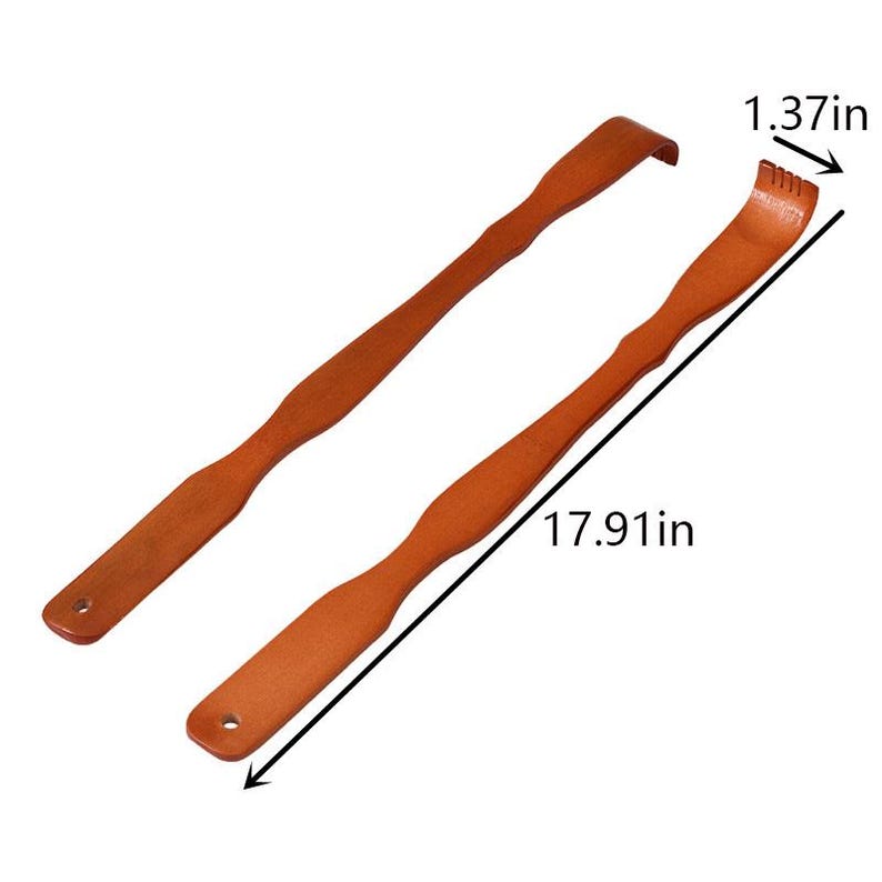 Engraved Wooden Back Scratcher, Personalized Long Handle Back Scratcher ...