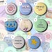 Funny Meme Quote Badges: Sarcastic Humorous Pins - Etsy