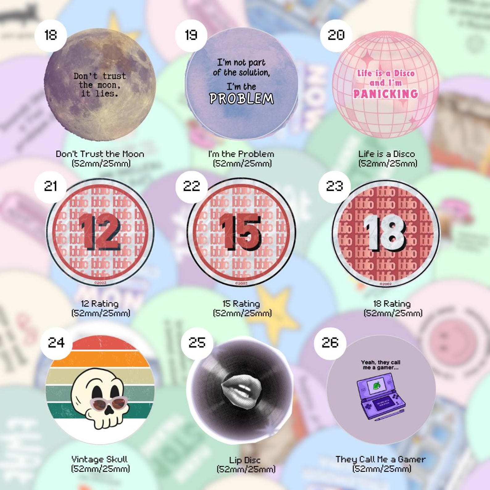 Funny Meme Quote Badges, Sarcastic Humourous Badges, Gift for Him, Gift ...