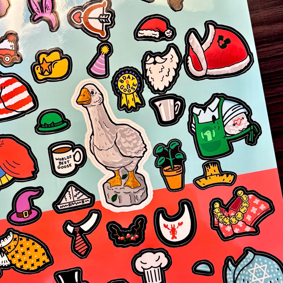 Magnetic Fridge Goose - Etsy