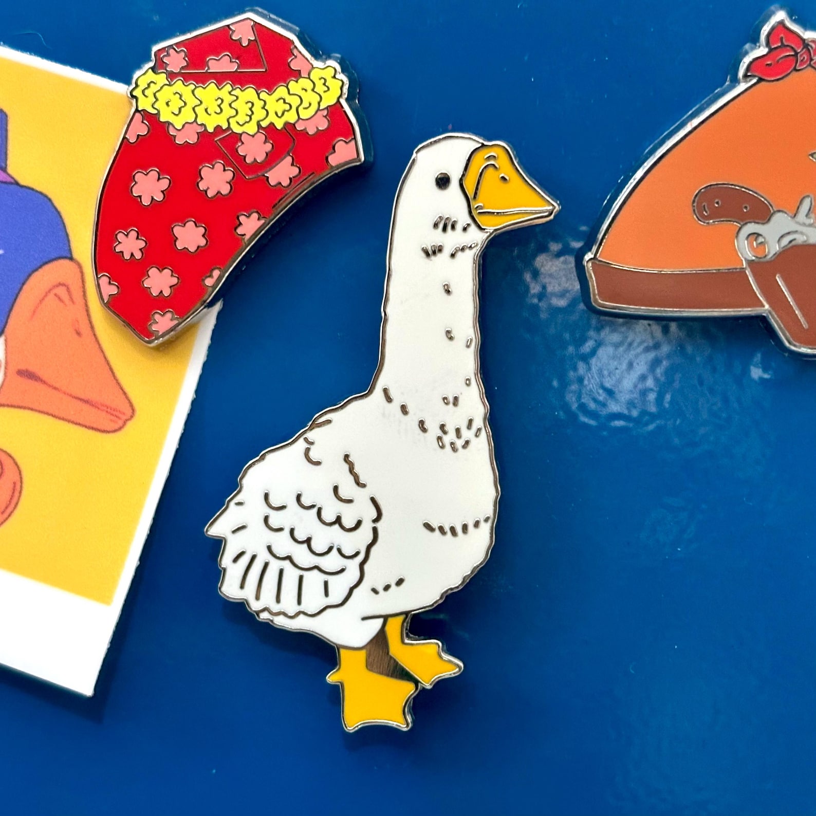Magnetic Goose Pin With 6 Outfits! - Etsy