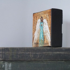 Guardian Angel 2 Hymn Music Notes Collage on Canvas Church - Etsy