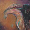 Raven Wind Art Print Crows With Powerful Woman Shaman Rider Equestrian ...