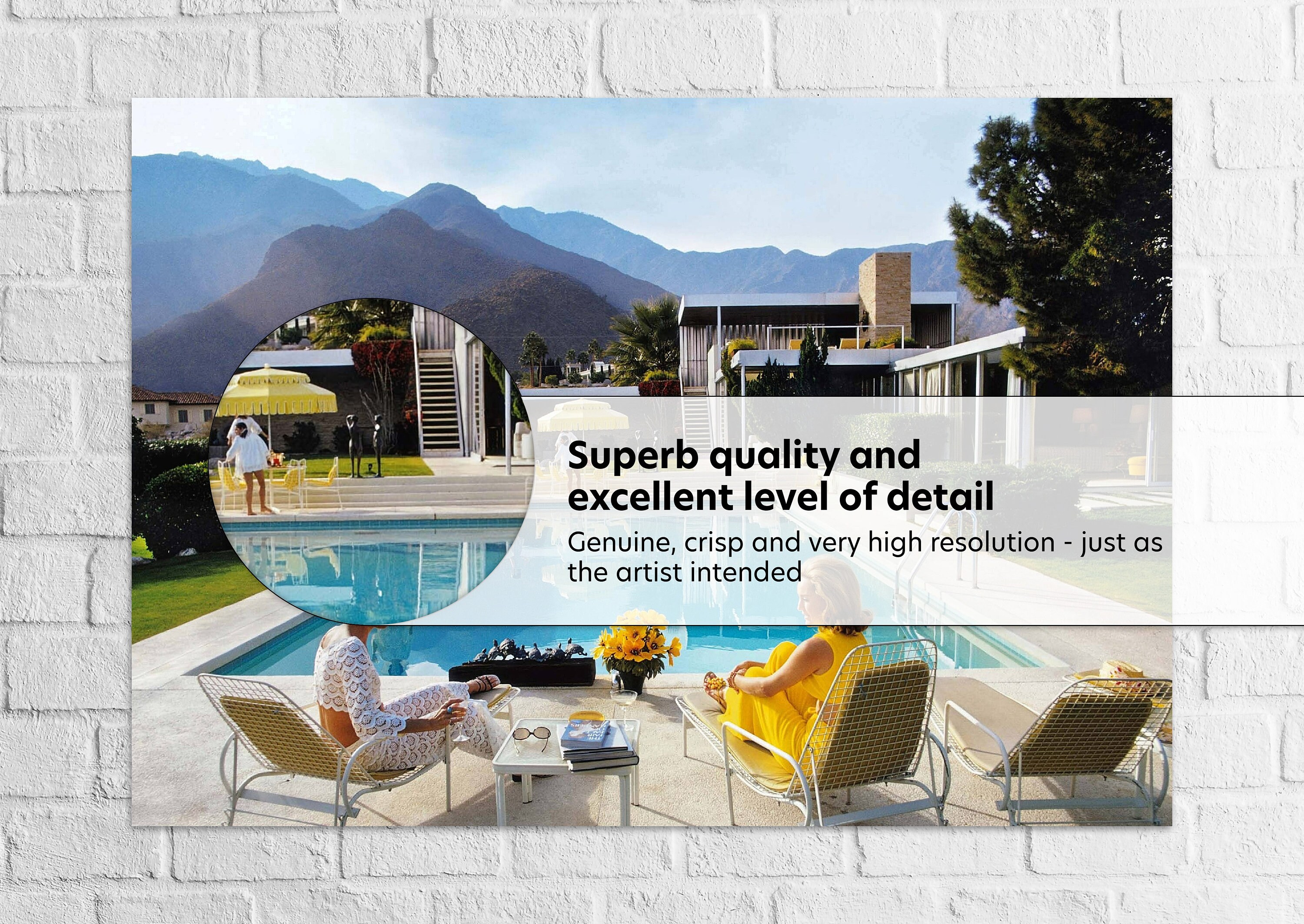 Fine Art Photo of Poolside Glamour by Slim Aarons Pool Series Print ...