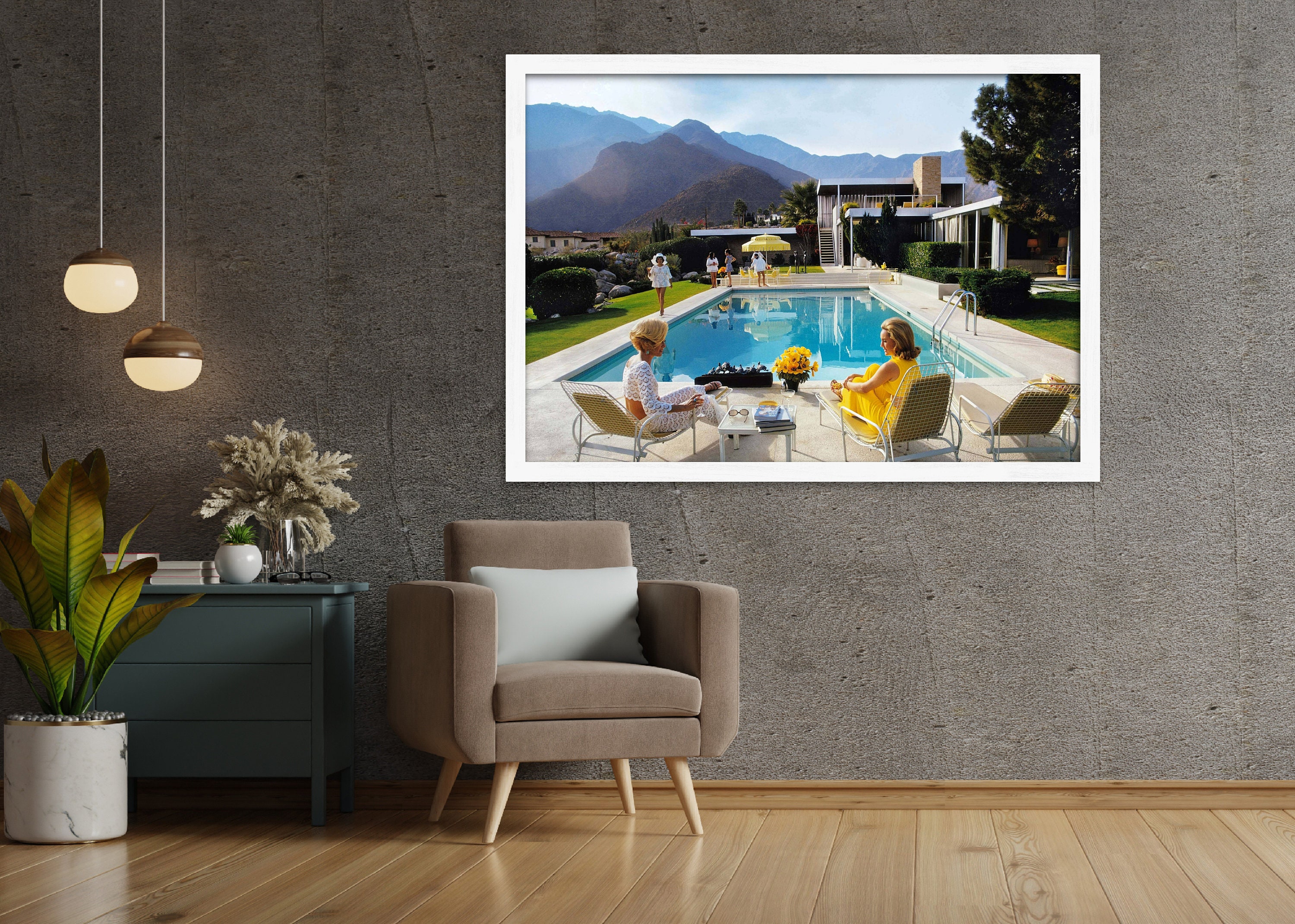 Fine Art Photo of Poolside Glamour by Slim Aarons Pool Series Print ...