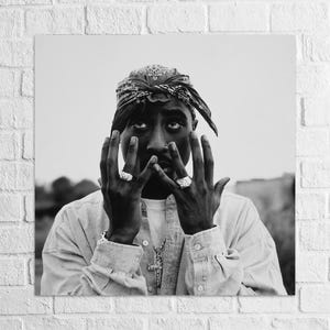 Fine Art Photography of Tupac Shakur Aka. 2PAC Framed or Unframed Fine ...