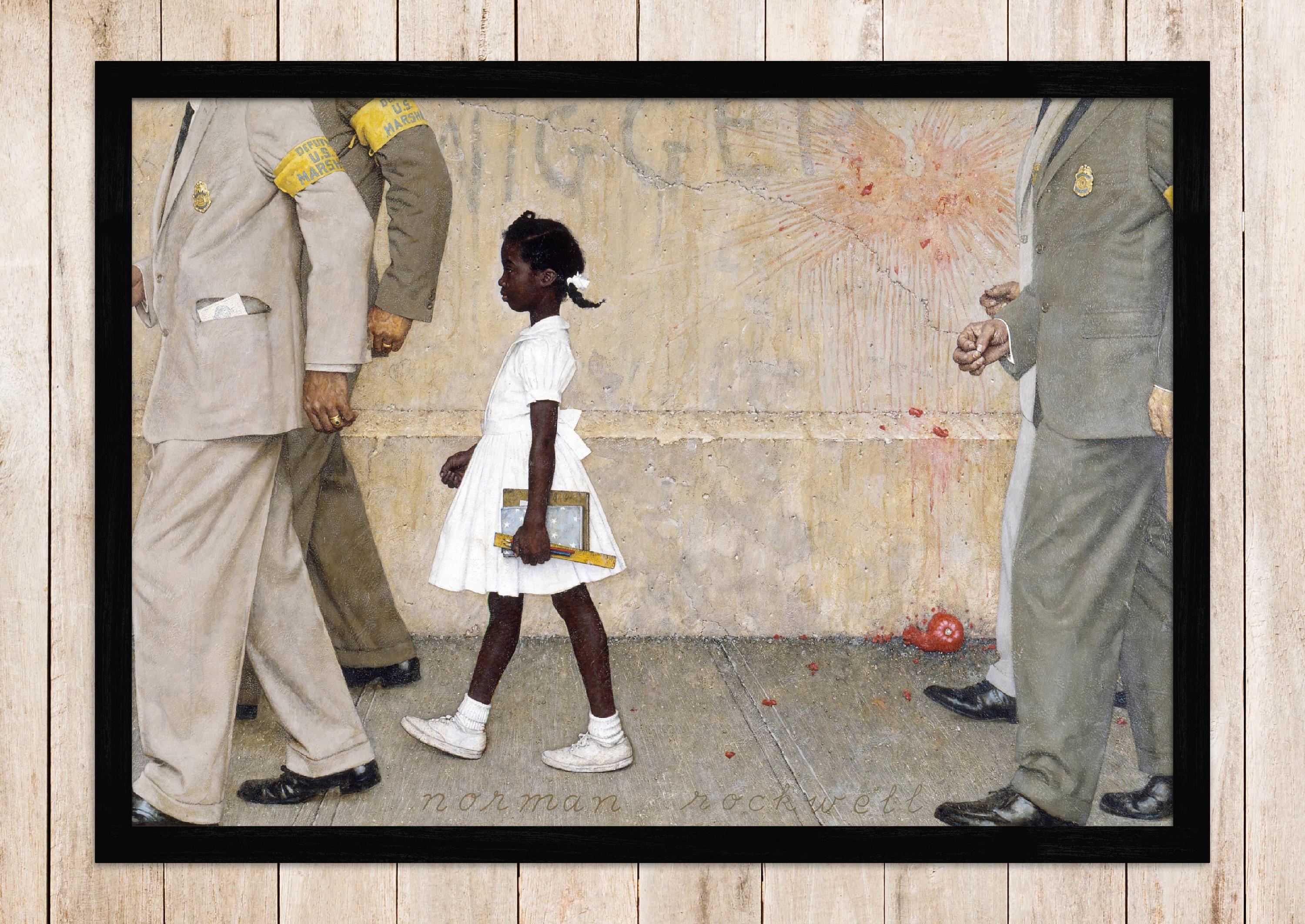 Human Rights Fine Art Photo Print of Ruby Bridges Artwork Rockwell ...