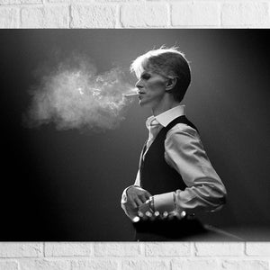 Fine Art Photography of David Bowie Smoking the Thin White Duke Photo ...